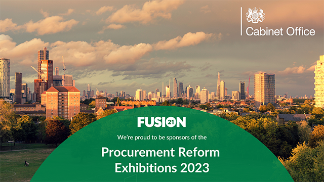 Fusion21 sponsors the Procurement Reform Exhibitions 2023